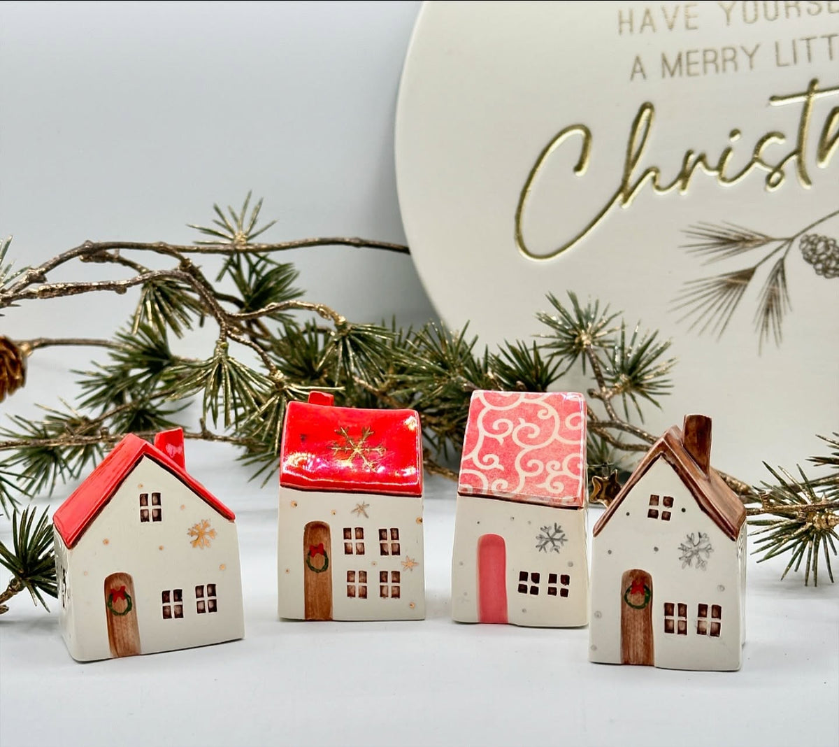 Miniature Houses - Little Clay House, Ceramics by Denise Wood